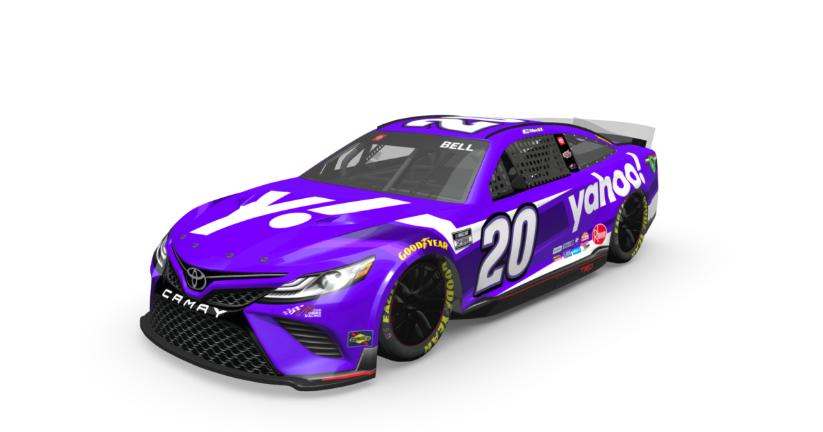 Christopher Bell goes purple with Yahoo/TRD NASCAR partnership